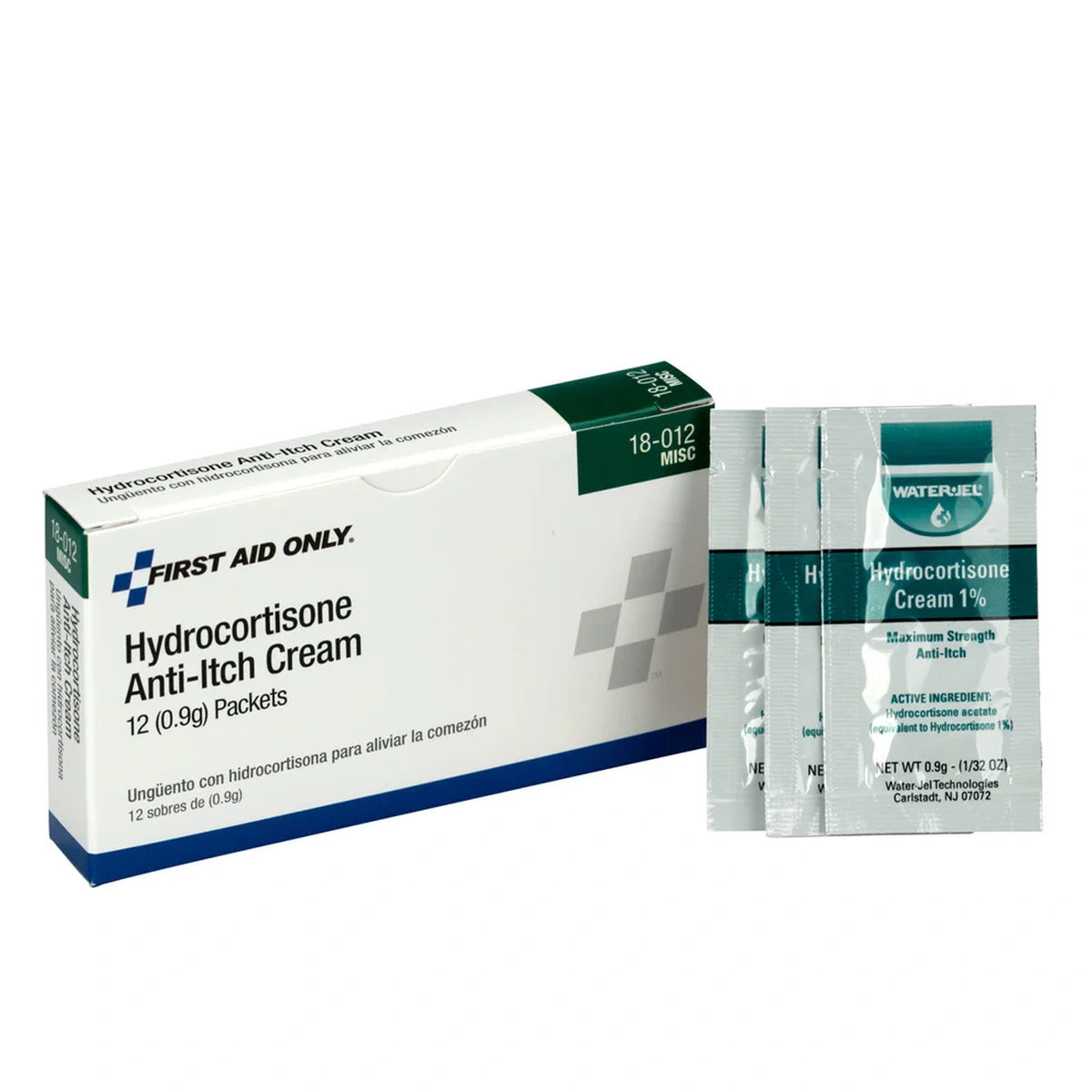 Hydrocortisone Cream Anti Itch Cream - 12 Individual Packets – Army ...